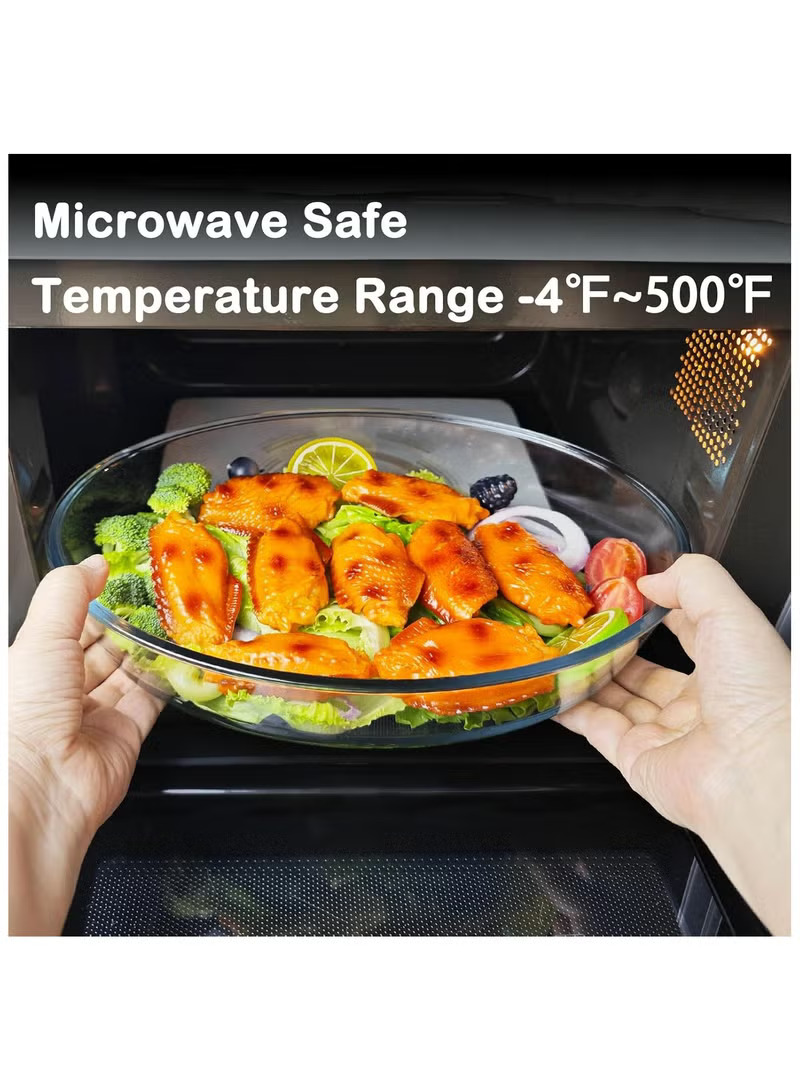bakeware set - Glass set of 3 pcs - Home Auraa